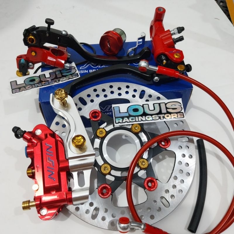 Jual paket kaliper master rem rx king piringan 220mm kaliper monoblok ...