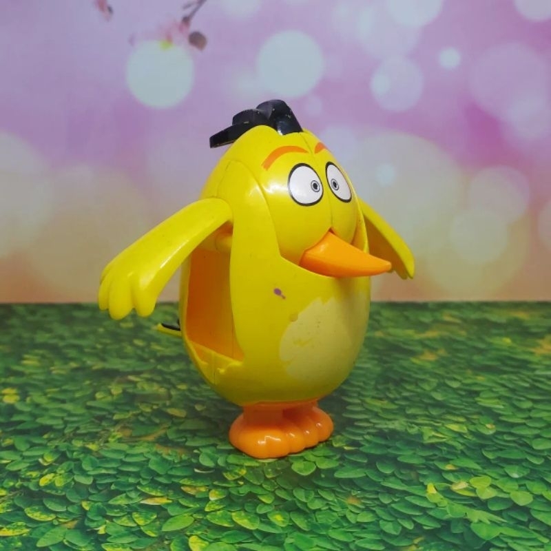 Jual Figure angry bird hitam, angry bird pink, angry bird kuning happy ...