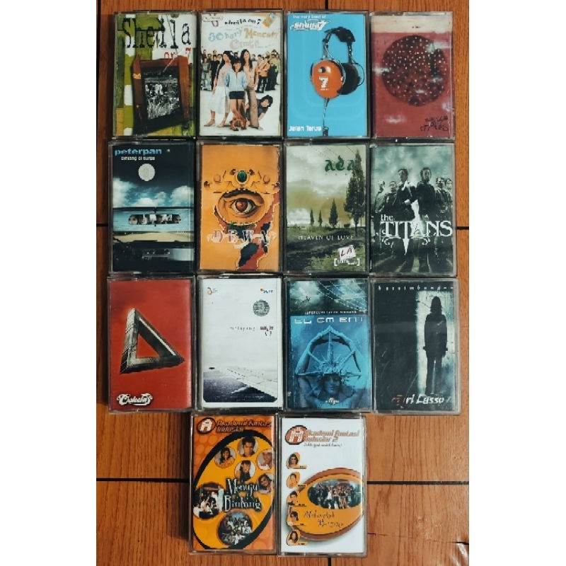 Jual KASET PITA SHEILA ON 7 . DEWA . UNGU . ELEMENT . ARI LASSO . THE ...