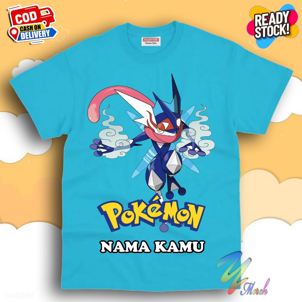 Jual Tshirt Atasan Anak Animasi Pokemon Go / Kaos Baju Anak Gambar ...