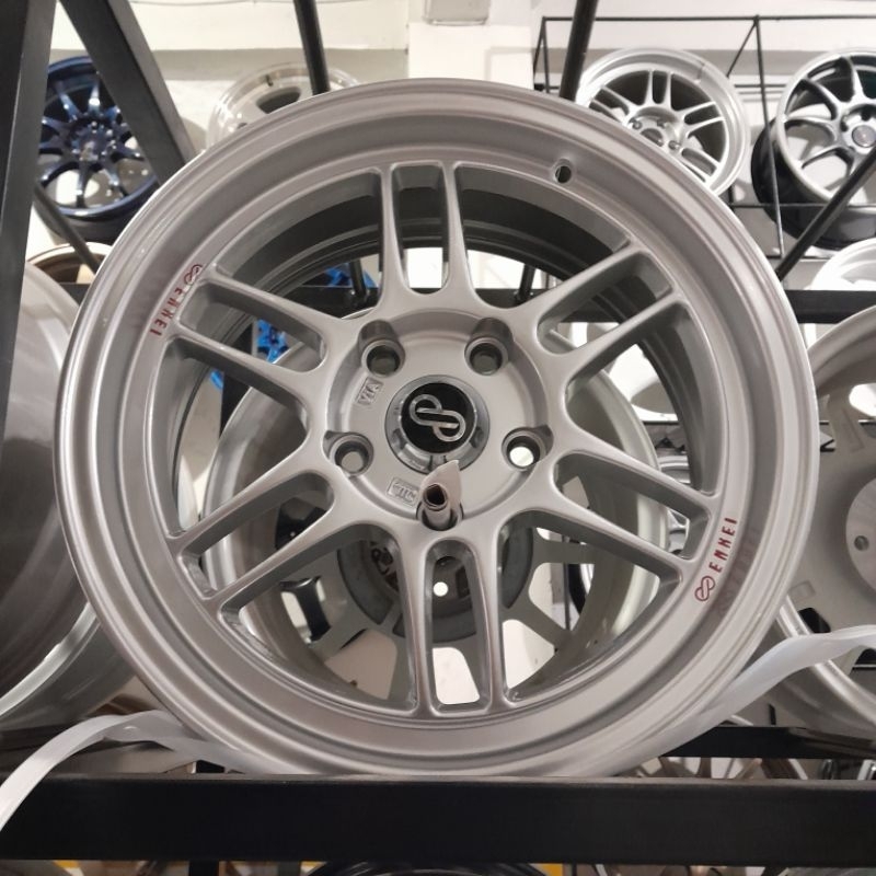 Jual velg rpf ring 16 lebar 7 et 40 pcd 5x114 hyper silver | Shopee ...