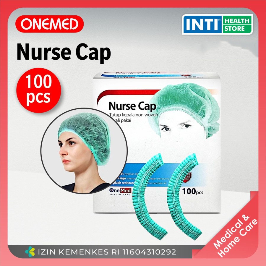 Jual Onemed | Nurse Cap | Penutup Kepala Onemed | Shopee Indonesia