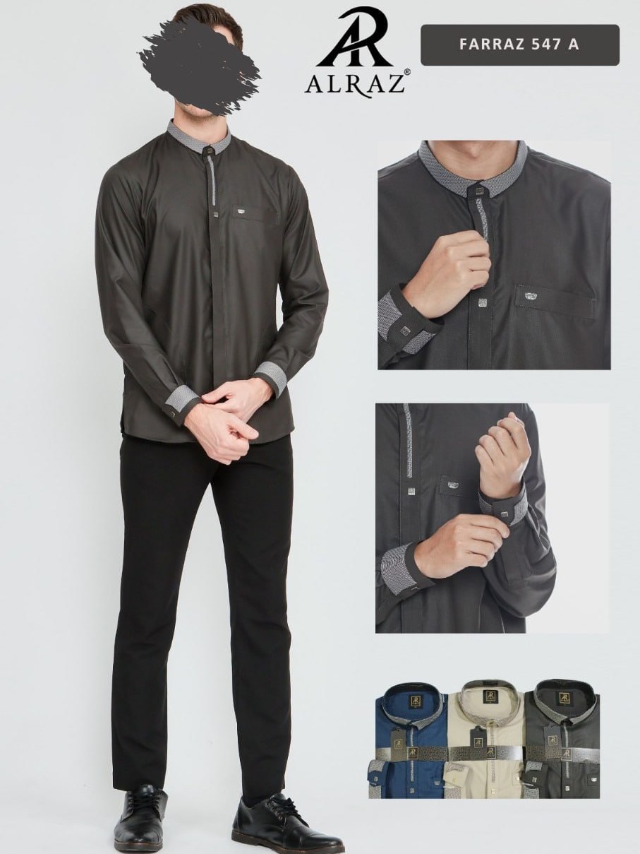 Jual ( Faraz - Panjang ) Koko Pria Dewasa Al Raz Exclusive | Shopee ...