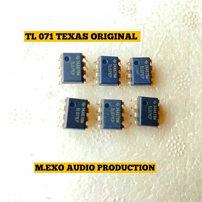 Jual TL071 ORIGINAL TEXAS INSTRUMENT kaki tembaga | Shopee Indonesia