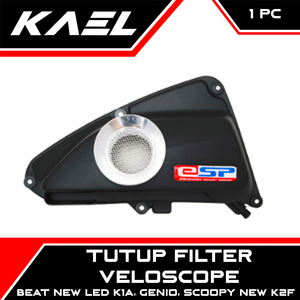 Jual Tutup Box Filter Veloscope Honda Beat New LED K1A & Scoopy eSP K2F ...