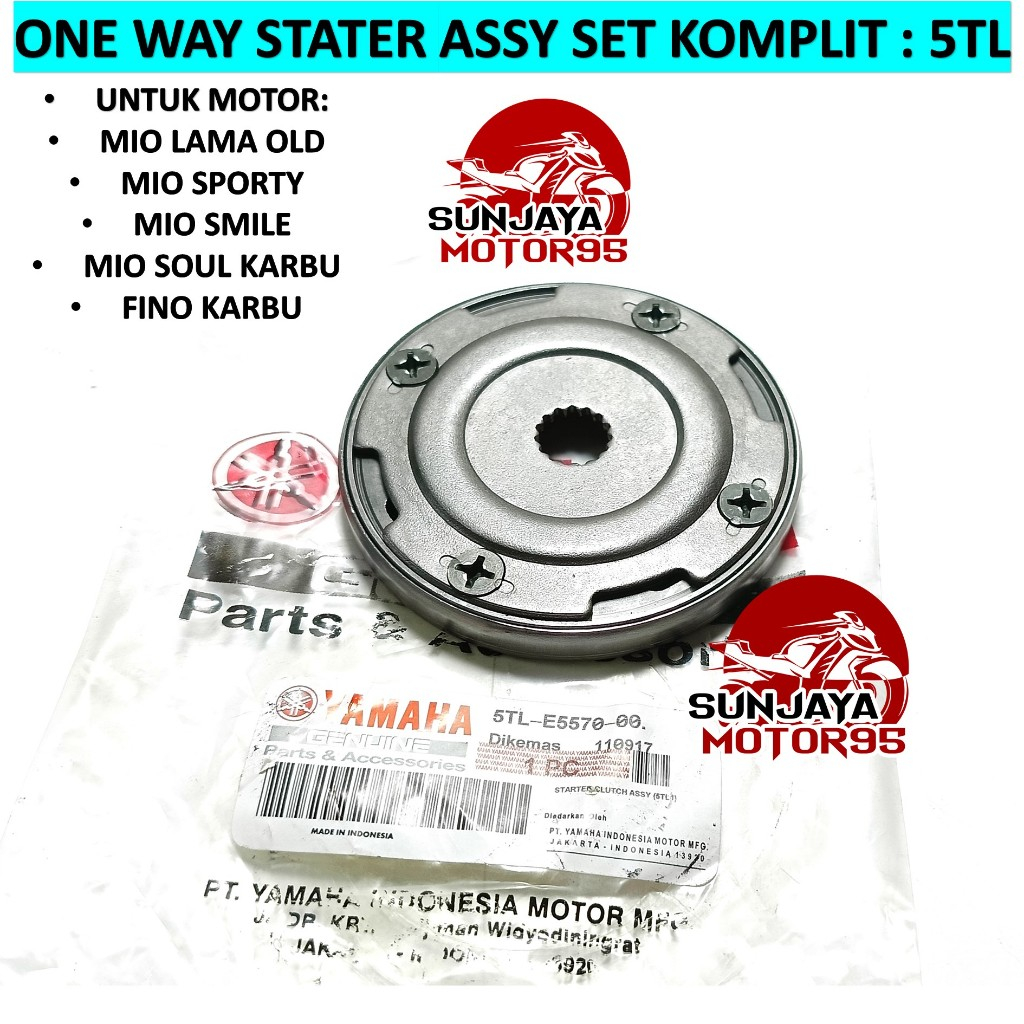 Jual One Way Starter Mio Smile / Mio sporty/ Mio soul karbu/ Fino karbu ...