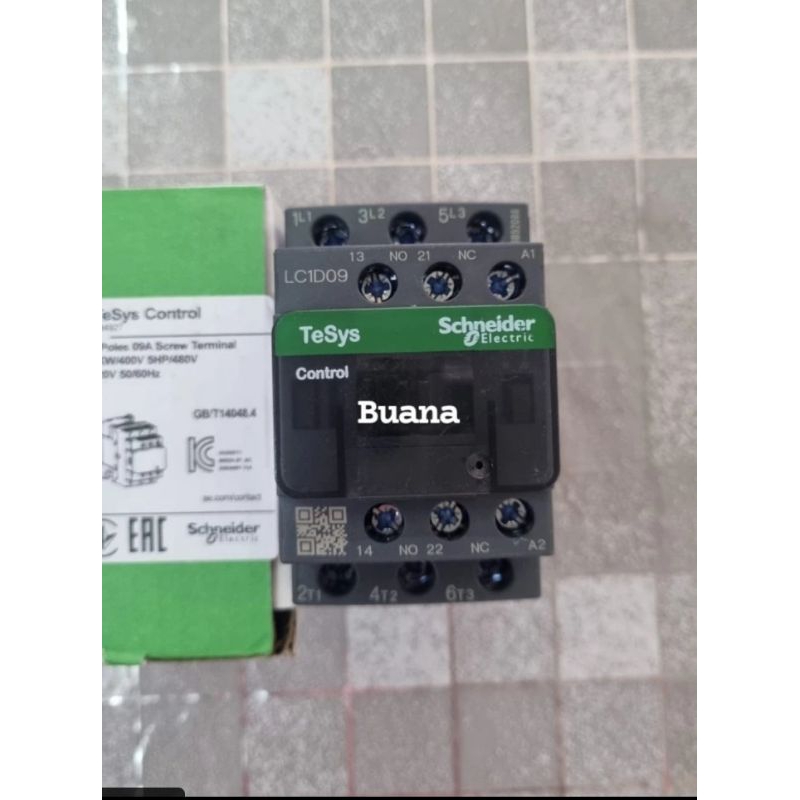 Jual Kontaktor Schneidr LC1D09M7 25A 220V 380V 110V LC1D09 M7 | Shopee ...