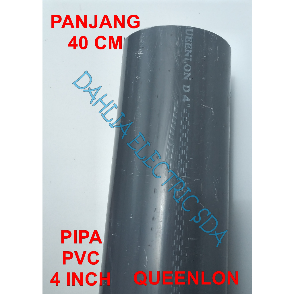 Jual PIPA PVC 4 INCH TYPE D PANJANG PANJANG 40CM | Shopee Indonesia