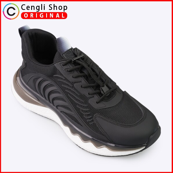 Jual EMD3 SEPATU PRIA SNEAKER EVERBEST ORIGINAL KETS BRANDED BLACK ...