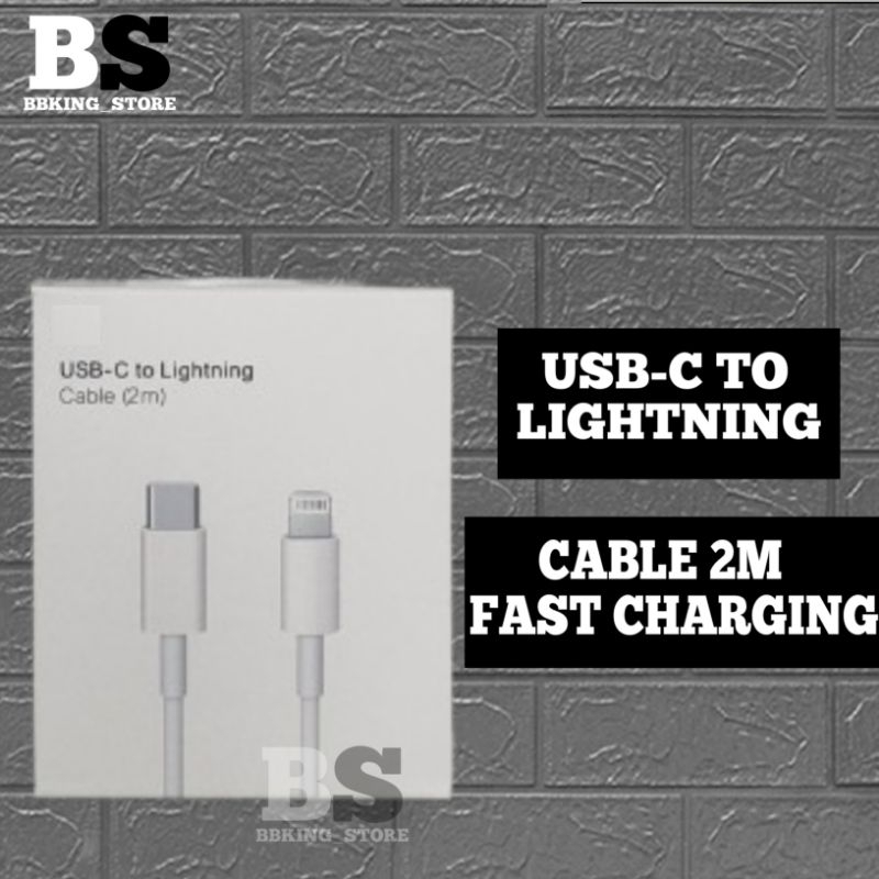 Jual Kabel Lightning Fast charging - USB C to Lightning - iphone - 11 - 12 - 13 - 14 - Pro - Max ...
