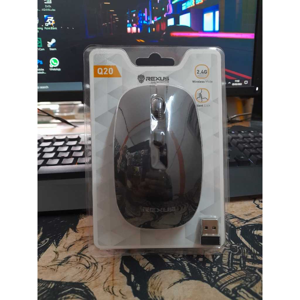 Jual Rexus Mouse Wireless Q20 | Shopee Indonesia
