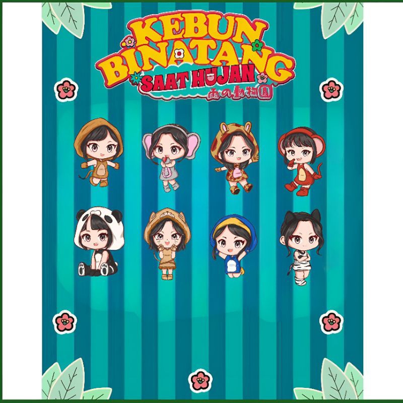 Jual Stiker Chibi JKT48 Kebun Binatang | Shopee Indonesia