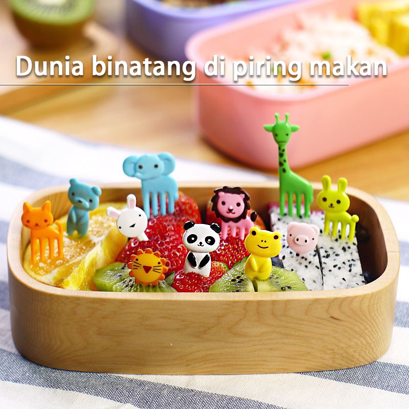 Jual bento tusukan bento lucu tusukan bento tusukan garpu buah tusukan ...