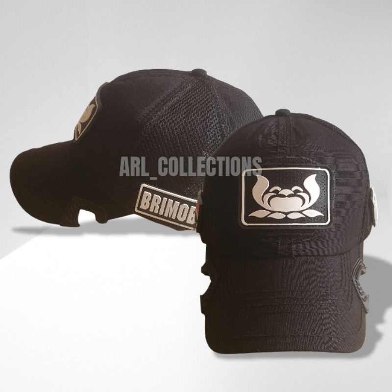 Jual topi tactical coak logo brimob hitam combinasi - baseball caps ...