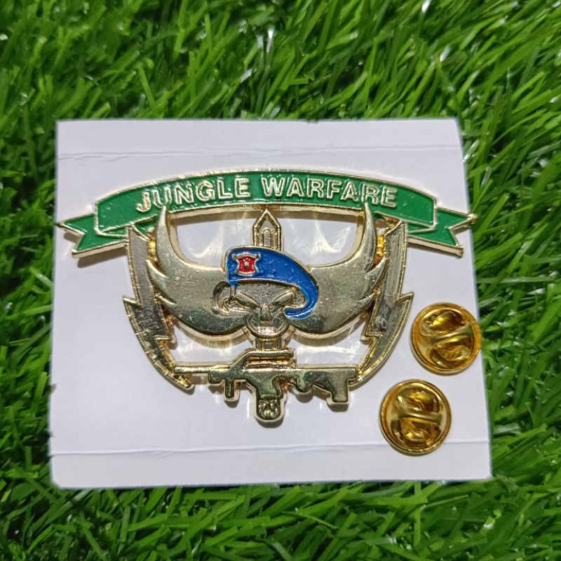 Jual Brevet Jungle Warfare / Brevet PDH Jungle Warfare / Wing Jungle Warfare | Shopee Indonesia