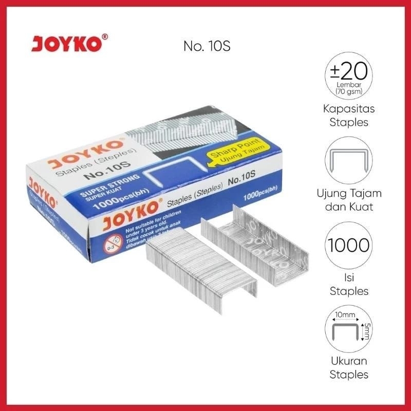 Jual Isi Stapler Joyko / Isi Steples Joyko No 10S | Shopee Indonesia