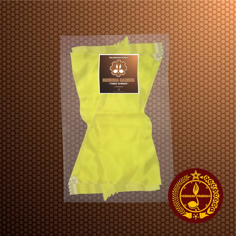 Jual bendera pramuka/bendera barung pramuka/bendera segitiga/bendera ...