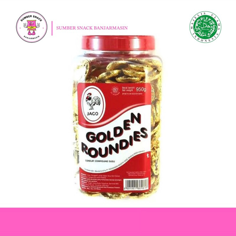 Jual Jago Golden Roundies Cokelat Compound Susu Manis (250g) | Shopee ...