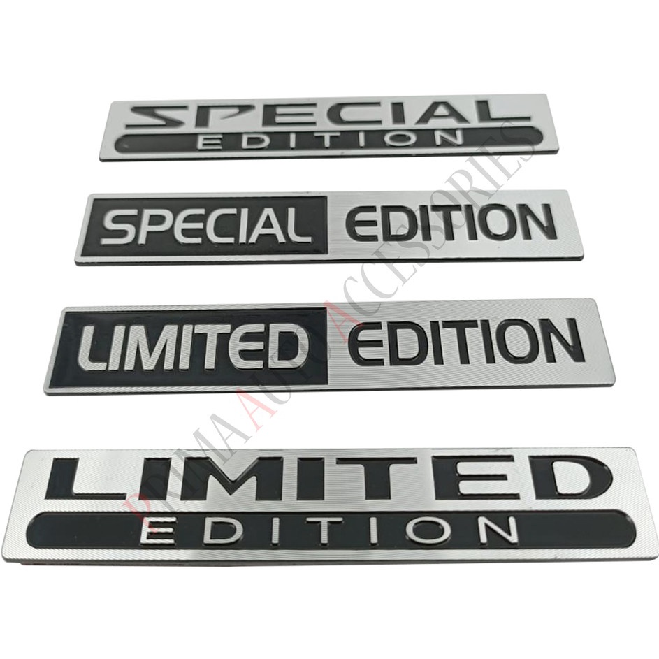 Jual AMg Sticker Emblem Limited Edition Special Edition Car Logo Metal ...