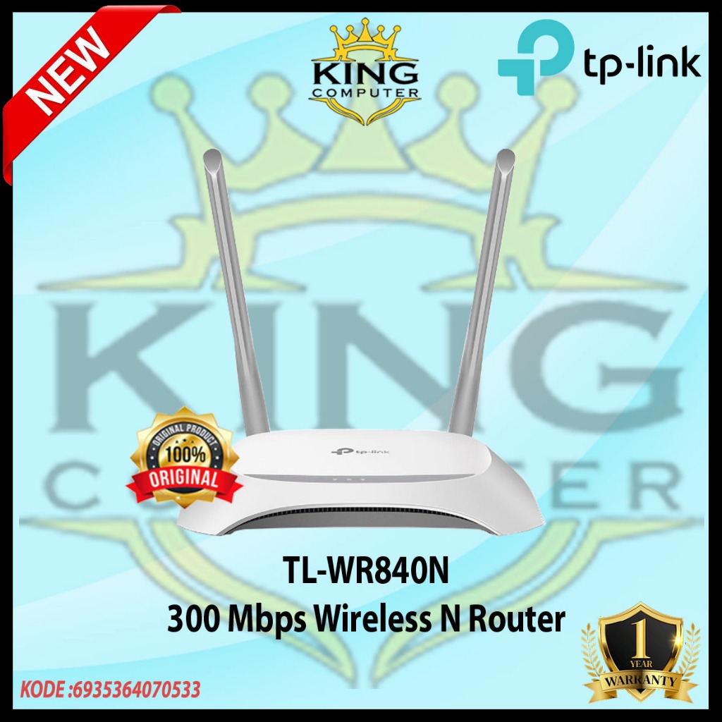 Jual TP-LINK TL-WR840N 300Mbps Wireless n Router 840N | Shopee Indonesia