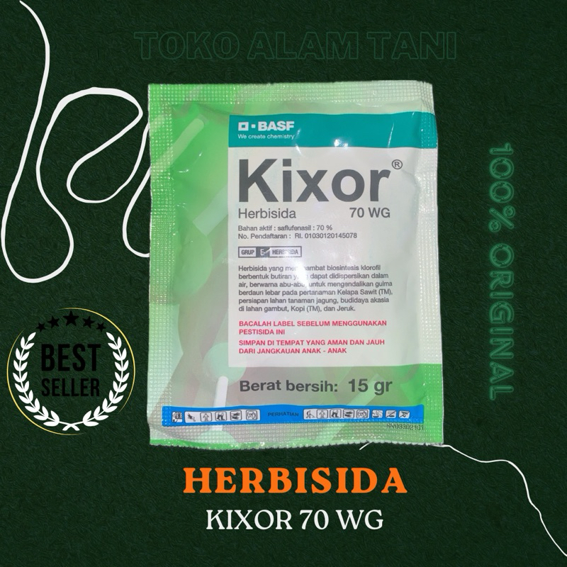 Jual Herbisida Kixor 70 WG 15gr | Shopee Indonesia