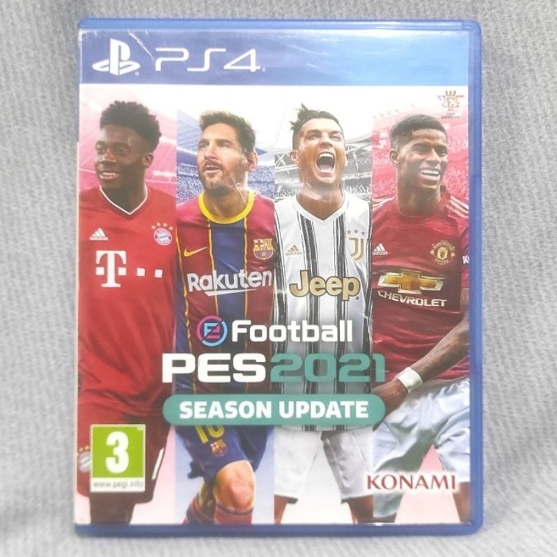Jual BD KASET GAME PES 2021 PS4 | PES 2021 PS4 | Shopee Indonesia