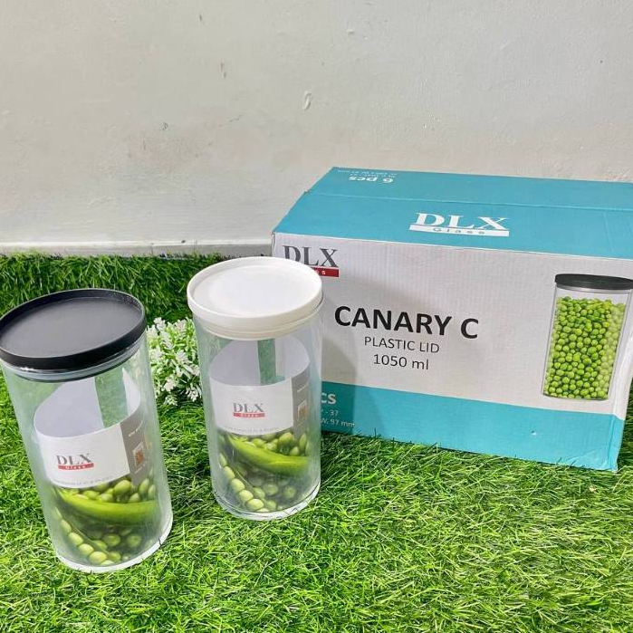 Jual 1 Pcs Toples canary dan kyoto Toples bulat Snack Kedap Udara Penyimpanan Bening Cereal ...
