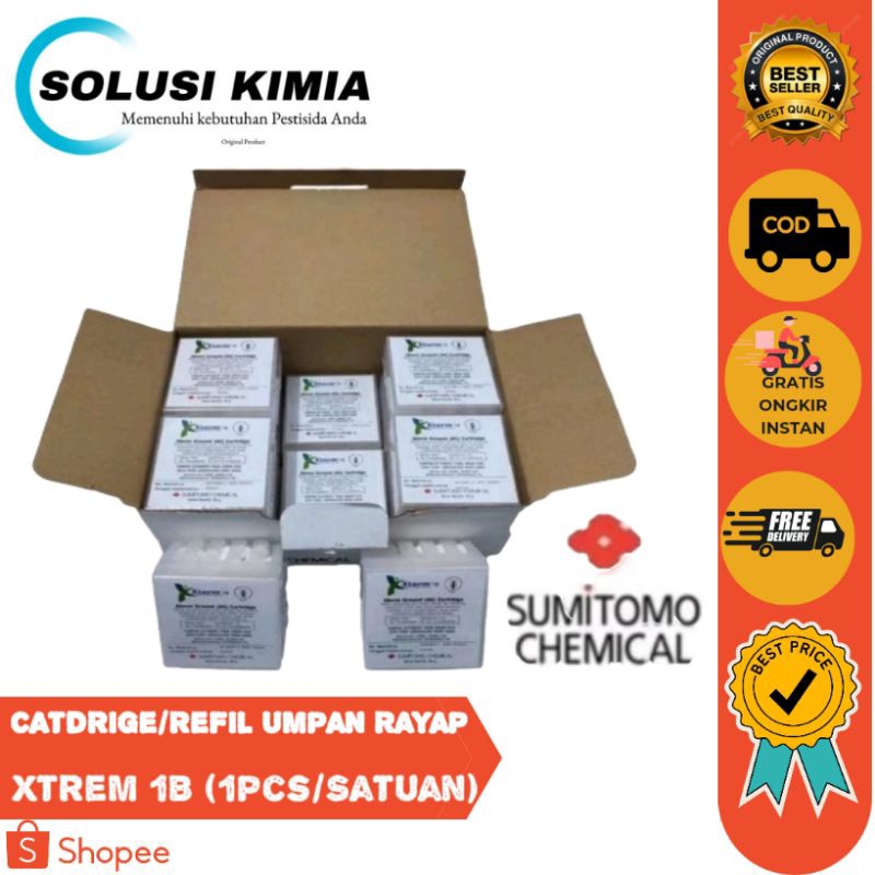 Jual Umpan Anti Rayap XTERM 1B Original Jepang Basmi Rayap Terbaik ...