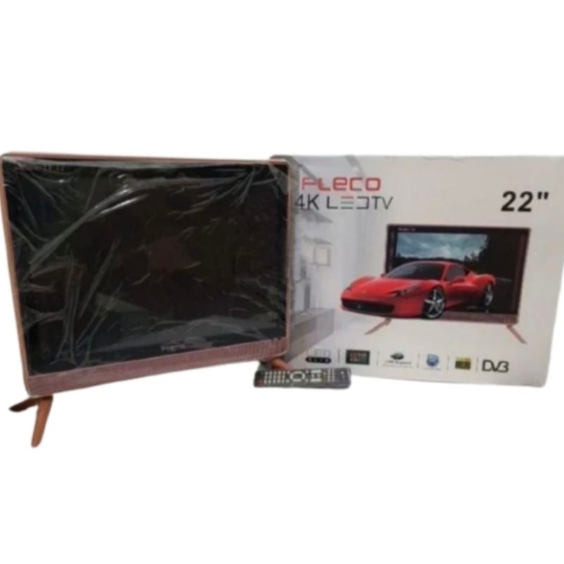 Jual TV / Televisi 4K LED HD Digital 22" Inch AC/DC FLECO | Shopee ...