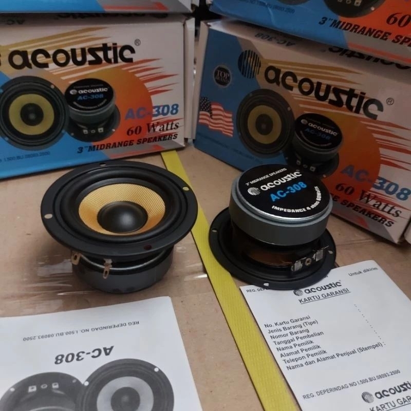 Jual speaker midrange 3inch ACOUSTIC AC 380 MID RANGE | Shopee Indonesia