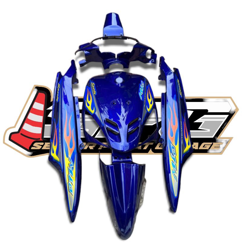 Jual body bodi yamaha mio mio sporty full set bodi yamaha mio 5tl mio ...