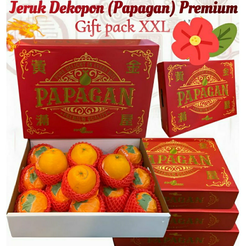 Jual jeruk dekopon(papagan)premium xxl gift pack | Shopee Indonesia