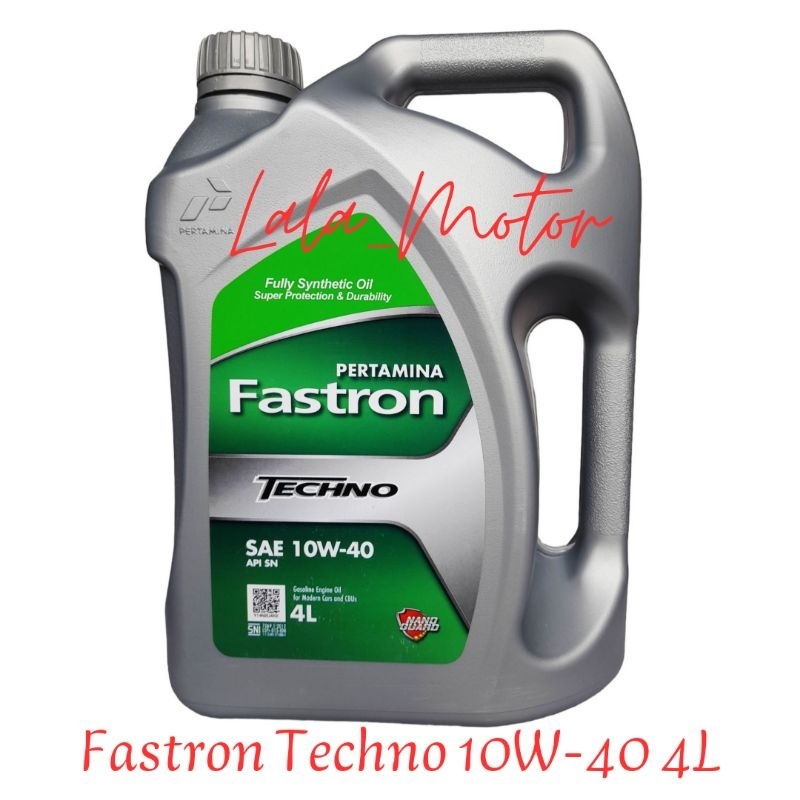 Jual Oli Mobil Fastron Techno 10W-40 4Liter | Shopee Indonesia