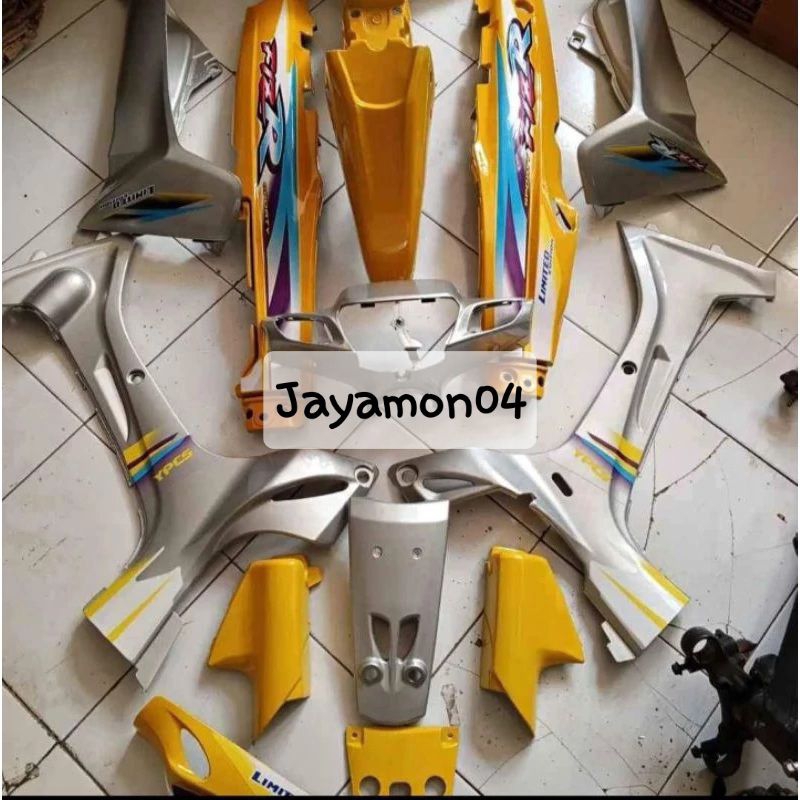 Jual Cover body full halus motor yamaha fizr f1zr plus striping warna ...