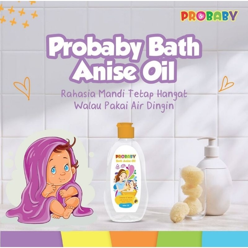Jual PROBABY BABY BATH ANISE OIL - 100ml / 230ml Sabun Mandi Bayi ...