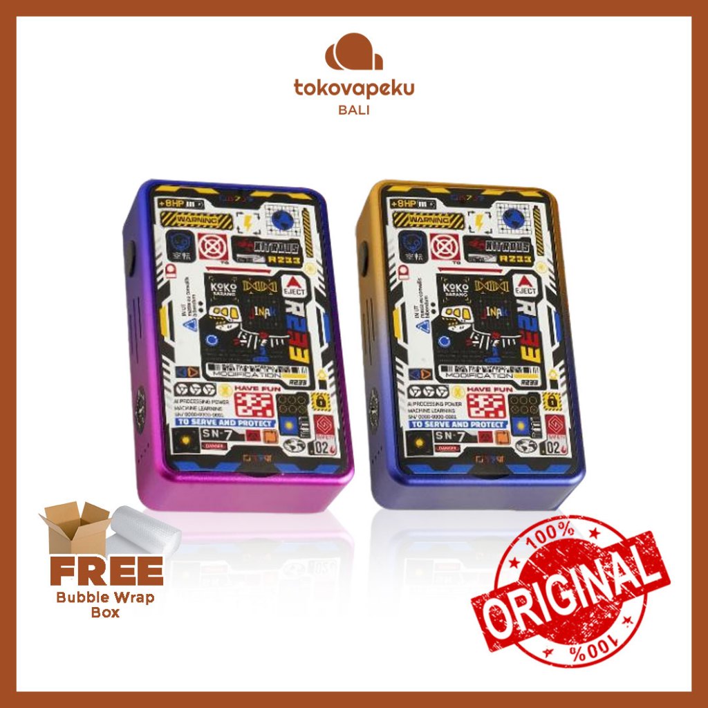 Jual R233 X NITROUS LIMITED EDITION 233W by VAPEBOSS | Shopee Indonesia