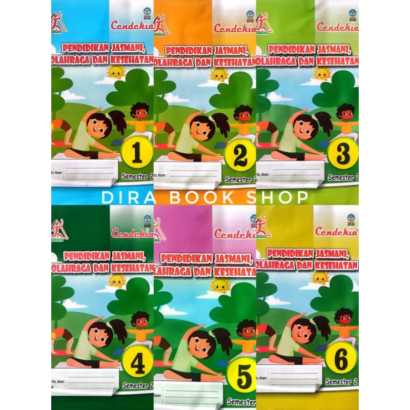 Jual Semester 2 LKS PJOK Cendekia kelas 1/2/3/4/5/6 revisi 2024 | Shopee Indonesia