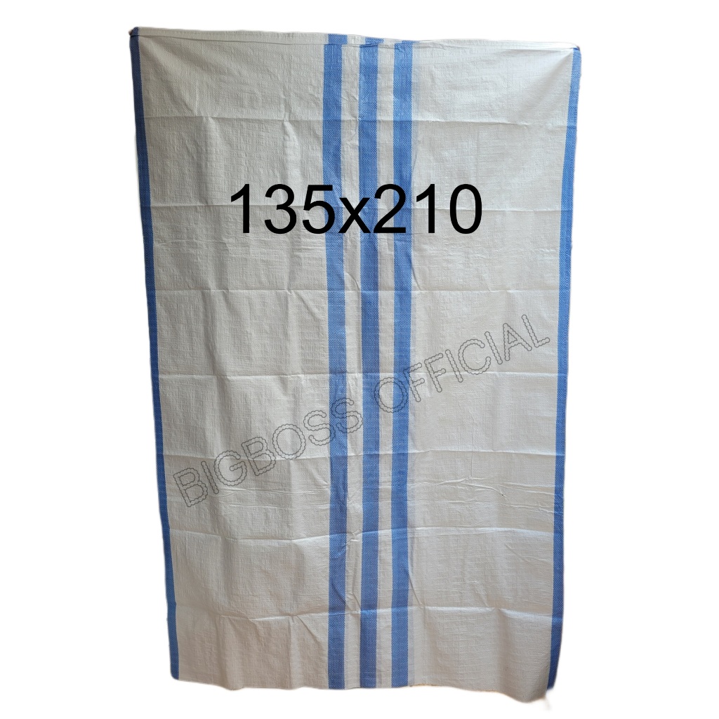 Jual (1 Lembar) Karung Plastik Polyester Baru 135x210cm Buat Packing ...