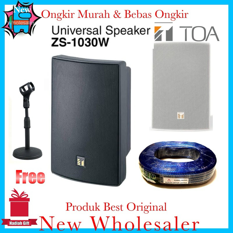 Jual Speaker Toa Zs1030 B/W Original 30 watt original Resmi Garansi Toa indonesia | Shopee Indonesia
