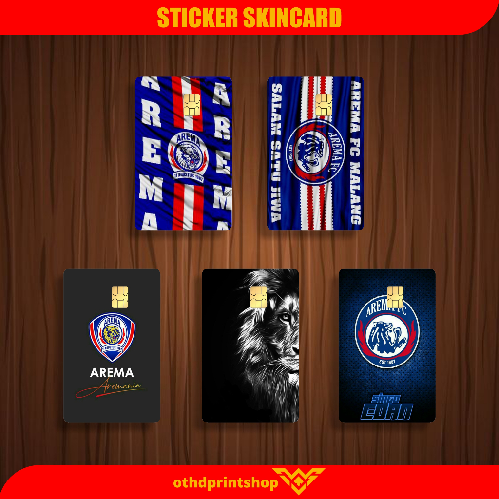 Jual Stiker Sticker Garskin Kartu Atm Skin Card Sticker Pelindung Kartu ...