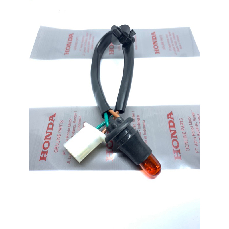 Jual soket kabel fitting lampu plat nomer belakang honda beat deluxe ...