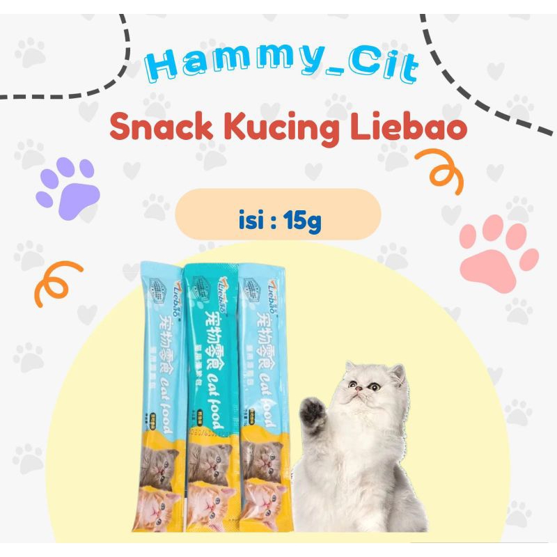 Jual Snack Kucing Liebao 15 gram | Shopee Indonesia