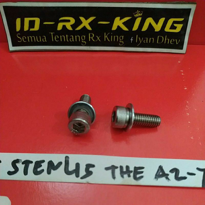 Jual BAUT TUTUP RANTAI KATENGKAS RXKING STENLIS THE A2-70 ORIGINAL ANTI ...