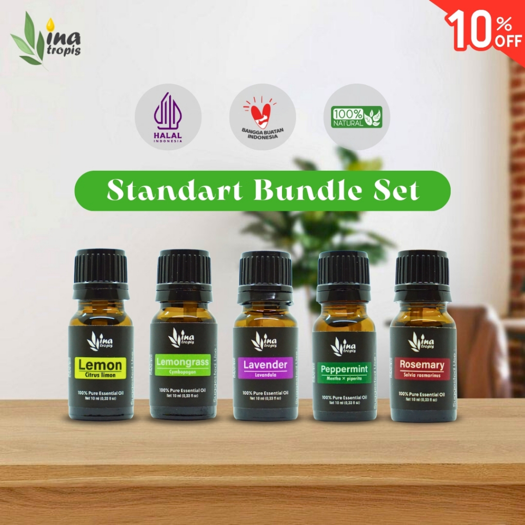 Jual Ina Tropis Standard Bundle Set 10ml Minyak Essensial | aroma ...