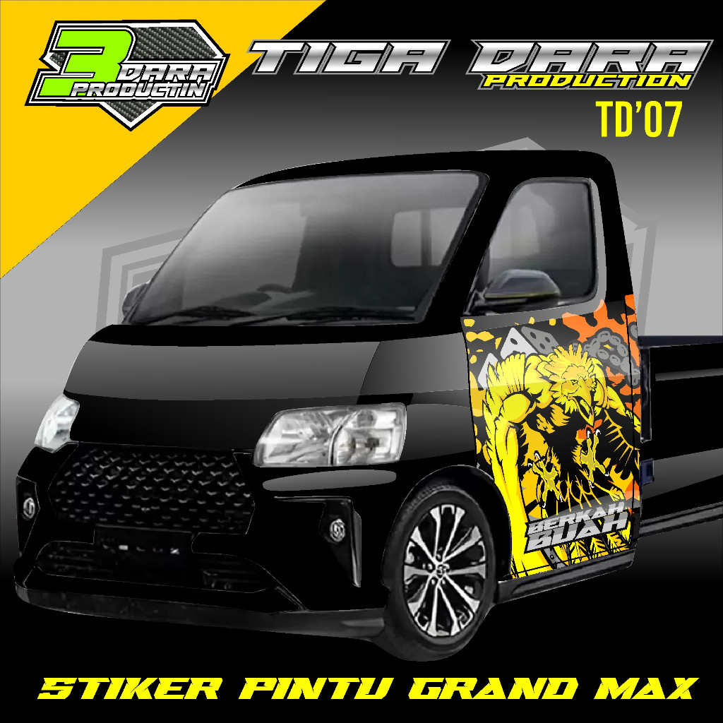 Jual STICKER MOBIL STICKER DECAL PINTU PICK UP GRANMAX, CARRY, L300 ...