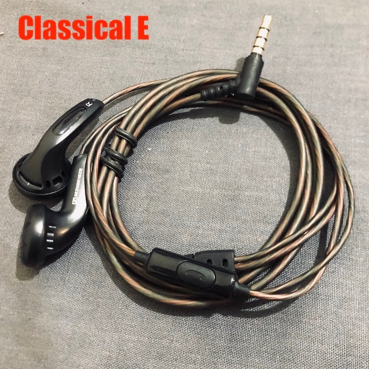 Jual Custom Bass Headset Sennheiser Earphone With Mic Volume Control ...