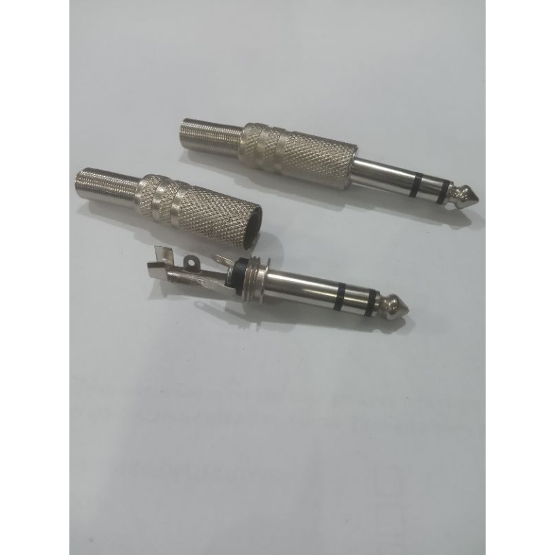 Jual JACK TOA JACK 6,5MM STEREO BESI | Shopee Indonesia