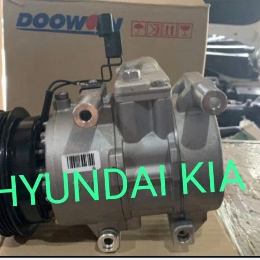 Jual KOMPRESOR COMPRESSOR AC HYUNDAI MATRIX - ASLI DOOWON | Shopee ...
