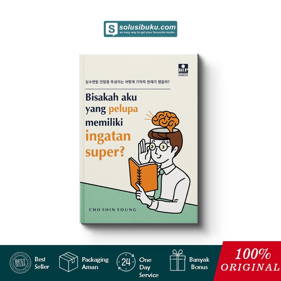 Jual Buku Bisakah Aku yang Pelupa Memiliki Ingatan Super? (Bhuana Ilmu ...