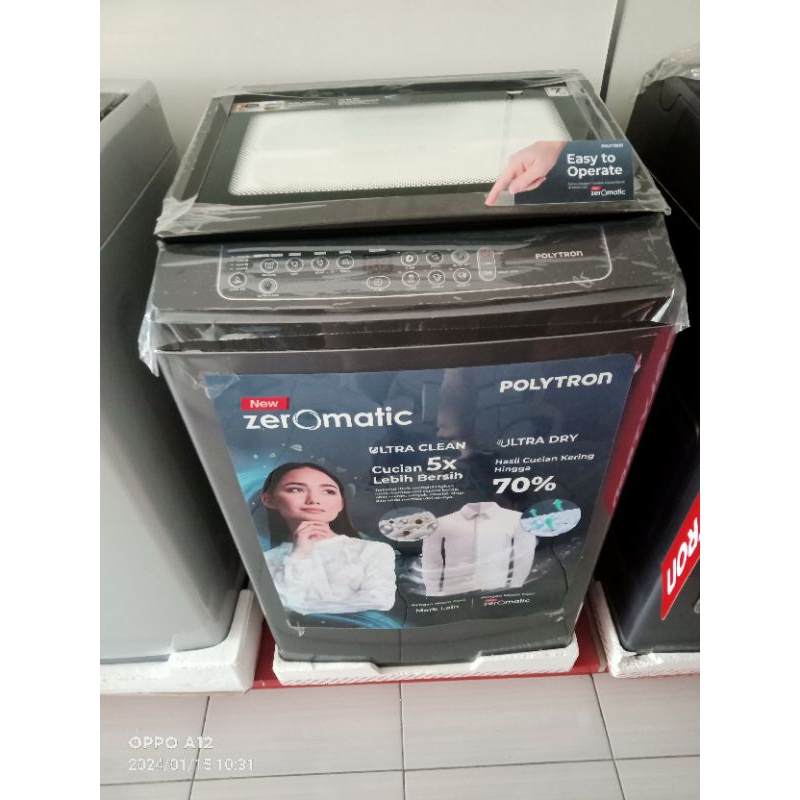 Jual 0POLYTRON PAW 7029 Y Mesin Cuci 1 Tabung Zeromatic series Hijab 7 KG | Shopee Indonesia
